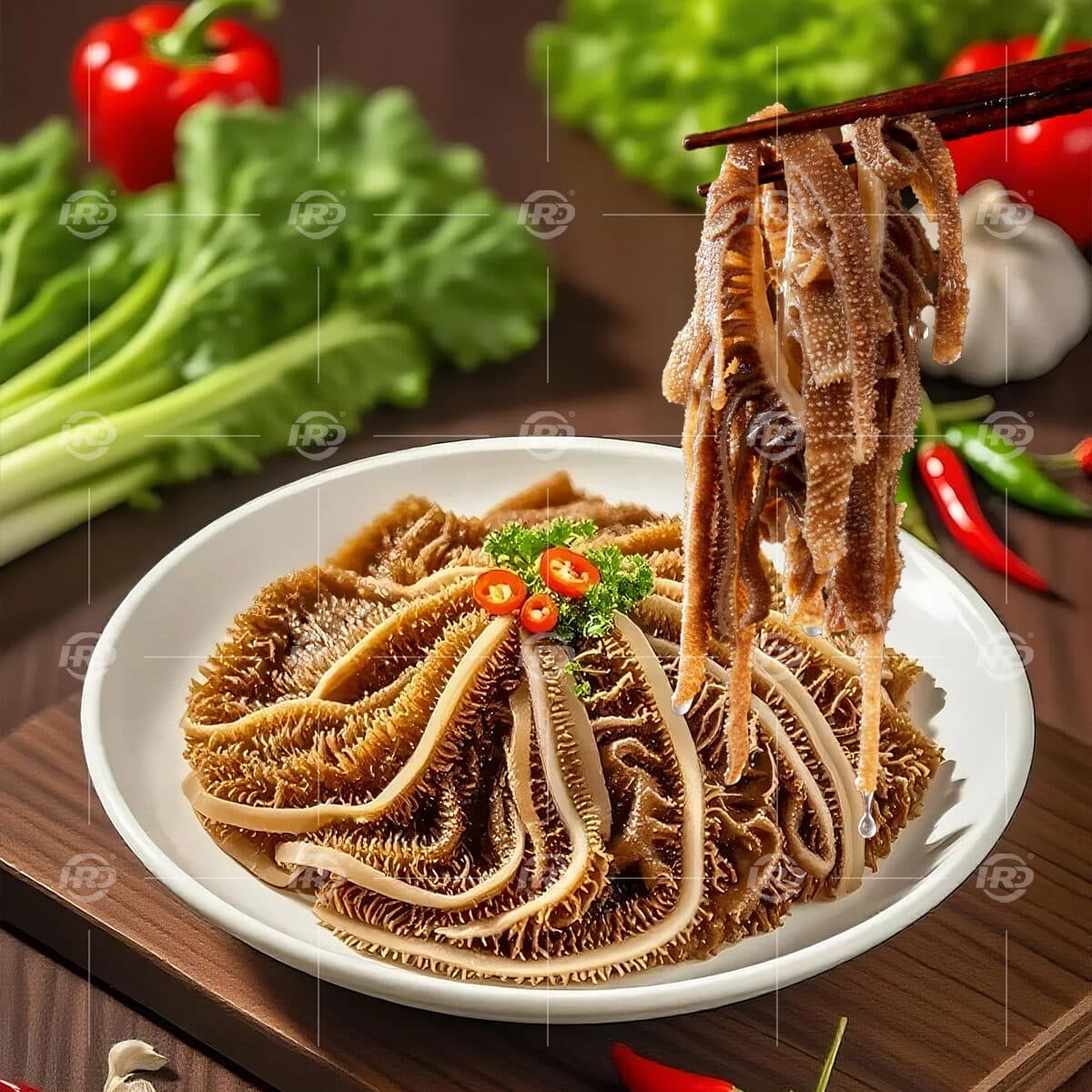 Black Thousand Layered Tripe - Heng Rui Da (M) Sdn Bhd